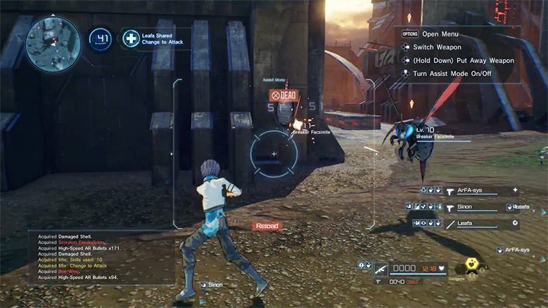 [SAOFB]フェイタルバレット：アバター操作の新動画が公開